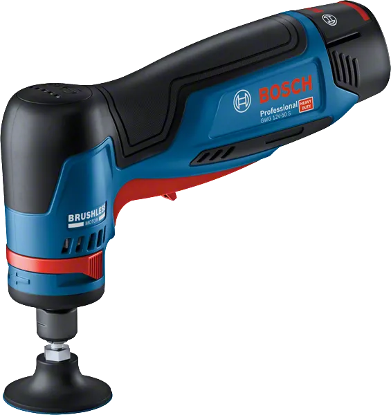 Bosch Rotaciona brusilica GWG 12V-50 S Professional, u L-BOXX 102 sa odvijačem, 06013A7001